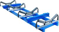 China Stainless Steel ICS Series Electronic Belt Scale 4 Roller Weighing System for Belt Weigher for sale