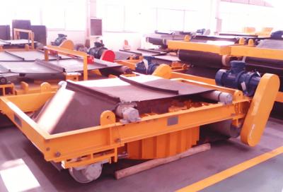 China RCDD Series Self-Unloading Electromagnetic Iron Remover 550mm Suspension Height for Crusher Protection for sale