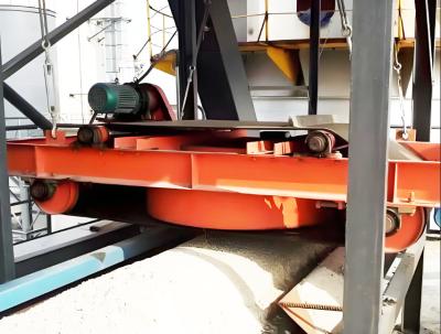 China RCDD Series Air Cooled Self-Unloading Electromagnetic Iron Remover 550mm Suspension Height for sale