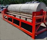 China Permanent Magnetic Drum Separator RCT Series 15-35 Rpm Weight 600-9300 Kg Wet Separation for sale