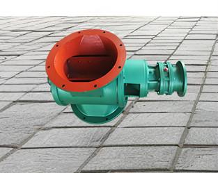 China Stainless Steel Star Discharger YSXL Series 280°C Rotary Valve with Emergency Stop Overload Protection for sale