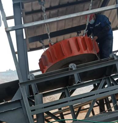 China RCDB Series Dry Electromagnetic Iron Remover 220V 70mT Magnetic Field Strength for sale
