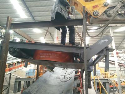 China Emperor Shengfu RCDB Series Electromagnetic Iron Remover 70mT 1200mm Belt Width for sale