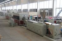 China 380V 50hz Double-screw PVC Faux Marble Sheet Production Line with Double-screw Design for sale
