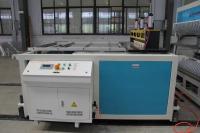 China PVC Glaze Tile Extrusion Line with 25000x6000x3500 Dimensions and 36 rpm Screw Speed for sale