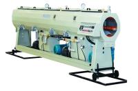 China Co-rotating Conical Twin-screw PVC Pipe Extrusion Line for Twin Screw Type Processing for sale