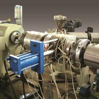 China 50000X7000X2950 Manufacturing Plant One Plastic Recycling Pvc Pipe Making Extruder Machine for sale