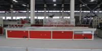 China 34.7 rpm Screw Speed WPC Wall Panel Extrusion Line2 for Manufacturing Plant Production for sale