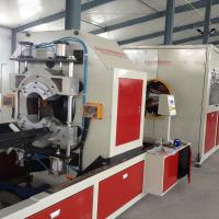 China 380V 50hz Single Screw Automatic Plastic Extruder Machine for HDPE Pipe Extrusion Line for sale