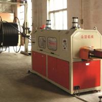 China Customized 380v 50hz Single Screw Pipe Plastic Hdpe Extruder Machine with Motor Power for sale