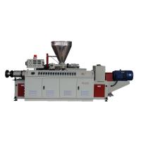 China Double-screw Design PVC Based WPC Extrusion Line240 and Long Service Life Guaranteed for sale
