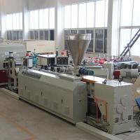 China Twin Screw Type Extrusion Line For PVC With Leading Technology And Long Service Life for sale