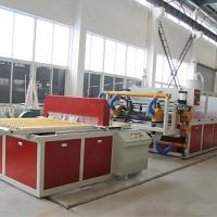 China 24000x6000x3500 Double-screw Design PVC Ceiling Wall Panel SPC Flooring Extrusion Line for sale