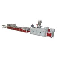 China 18000x1500x2500 PVC Based WPC Extrusion Line108 with Other Screw L/D Ratio for sale
