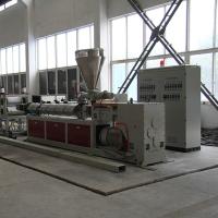 China Steel 250kw 380v 50hz Profile Plastics Bins Pvc Sheet Extruder Machine for Production for sale