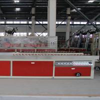 China Co-rotating Conical Twin-screw Plastic Extruder Machine for PVC Pelletizing Profile for sale