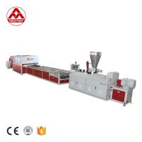 China Co-rotating Twin Screw PVC Stone Siding Extrusion Line 18000x6000x2500 for Recognition for sale