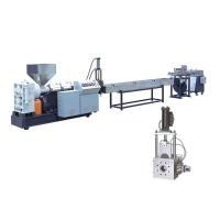 China 1500 rpm Single Screw Plastic Pellet Extruder Machine using 38CrMoALA Screw Material for sale