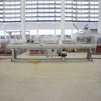 China Screw Tubes Pipe Manufacturing Single-screw Design Pelletizing Profile Extrusion Line for sale
