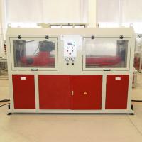China 60kW Power Co-rotating Conical Twin-screw Plastic Extruder Machine for PVC Pipe Making for sale