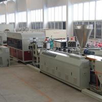 China Screw L/D Ratio Other 23500 KG PVC Ceiling Panel Siding Plate Plastic Extruder Line for sale
