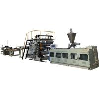 China Customized Color High Productivity Serviceable Flakes Pvc Edge Banding Extrusion Line for sale