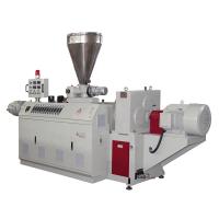 China Twin Screw Tube Pvc Pipe Extruder Machine with Competitive and Satisfaction Guarantee for sale