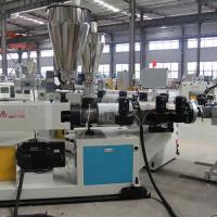 China Customized Glazed Tile Profile Extrusion Line PVC Extruder Machine for Production for sale