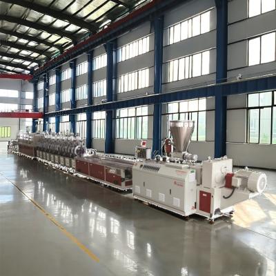 China Twin Screw PVC Imitation Marble Sheet Extrusion Line with 38CrMoALA Screw Material for sale