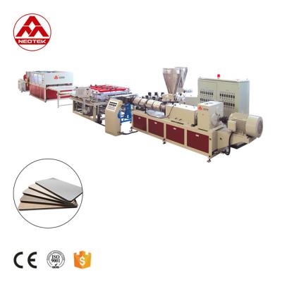 China Manufacturing Plant PVC Panel Extrusion Line with and 38CrMoALA Screw Material for sale