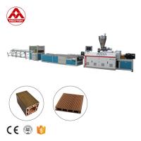 China Performance 19000x1900x3500 PP PE Base WPC Extrusion Line with Other Screw L/D Ratio for sale