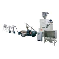 China Co-rotating Conical Twin-screw PP PE Base WPC Extrusion Line with 156 1 Screw L/D Ratio for sale