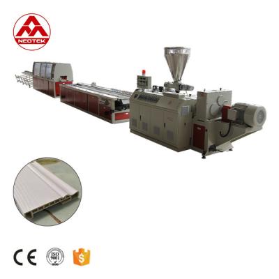 China Double-screw PVC WPC Extrusion Line High Productivity Performance Guaranteed for sale