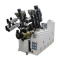 China Screw L/D Ratio 156 1 Extrusion Line for High Productivity 118kw WPC Extruder Machine for sale
