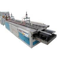 China Screw L/D Ratio 156 1 Extrusion Line for High Productivity 118kw WPC Extruder Machine for sale