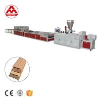 China 34.7 rpm Screw Speed rpm WPC Wall Panel Extrusion Line for Customizable Products for sale