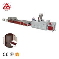 China 250kW Power WPC Kitchen Board Extrusion Line for Manufacturing Plant Wide Door Design for sale