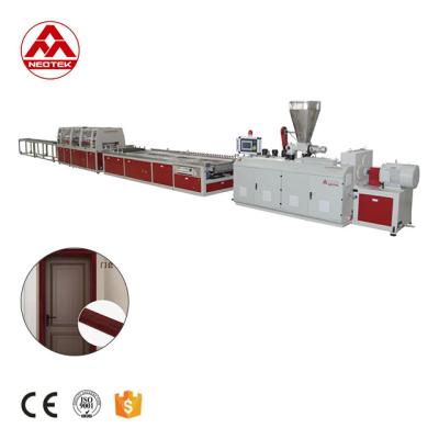China 250kW Power WPC Kitchen Board Extrusion Line for Manufacturing Plant Wide Door Design for sale