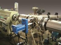 China PVC PIPE16-63 Electrical Conduit Fall Tube Extruder Machine with High Productivity for sale