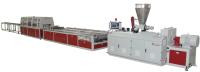 China Applied to  factary  buiding PVC Hollow Sheet Extrusion Line for Transportation for sale