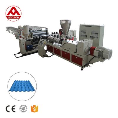 China 230 kW Power PVC Glaze Tile Extrusion Line for High Capacity Production 22000 KG for sale