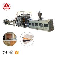 China Manufacturing Plant PVC Faux Marble Sheet Extrusion Line2 for Customer Requirements for sale