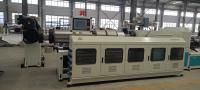 China 380V 50hz Voltage PVC Hollow Sheet Extrusion Line with 156 1 Screw L/D Ratio Design for sale