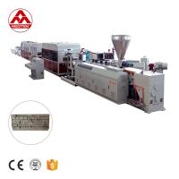 China 132 1 Screw L/D Ratio PVC Stone Siding Extrusion Line for Fast and Precise Production for sale