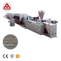 China Customizable 23000 KG PVC Stone Siding Extrusion Line2 for PVC Manufacturing for sale