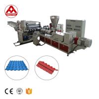 China Customer Requirements PVC Glaze Tile Extrusion Line with 38CrMoALA Screw Material for sale
