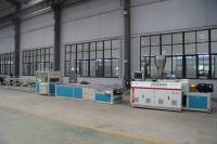 China YF240 PP PE Base WPC Extrusion Line with 12800 KG Capacity and 32.9 rpm Screw Speed for sale