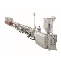 China Advanced Technology 18000X1500X2600 PPR Pipe Extrusion Line with 150 rpm Screw Speed for sale
