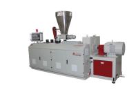 China Consumption PVC Based WPC Pelletizer with 380V 50hz Voltage and 188 1 Screw L/D Ratio for sale