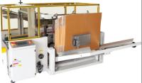 China Semi Automated Packaging Machine Facial Tissue Carton Box Sealing Machine for sale